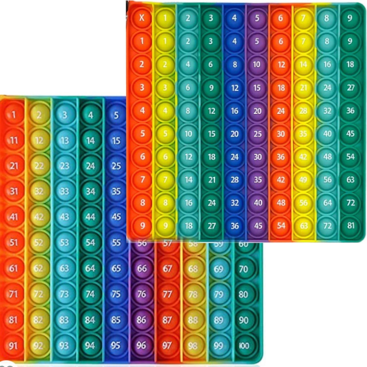 Number Pop It Multiplication Pop It Learning Pop Educational Pop It ...