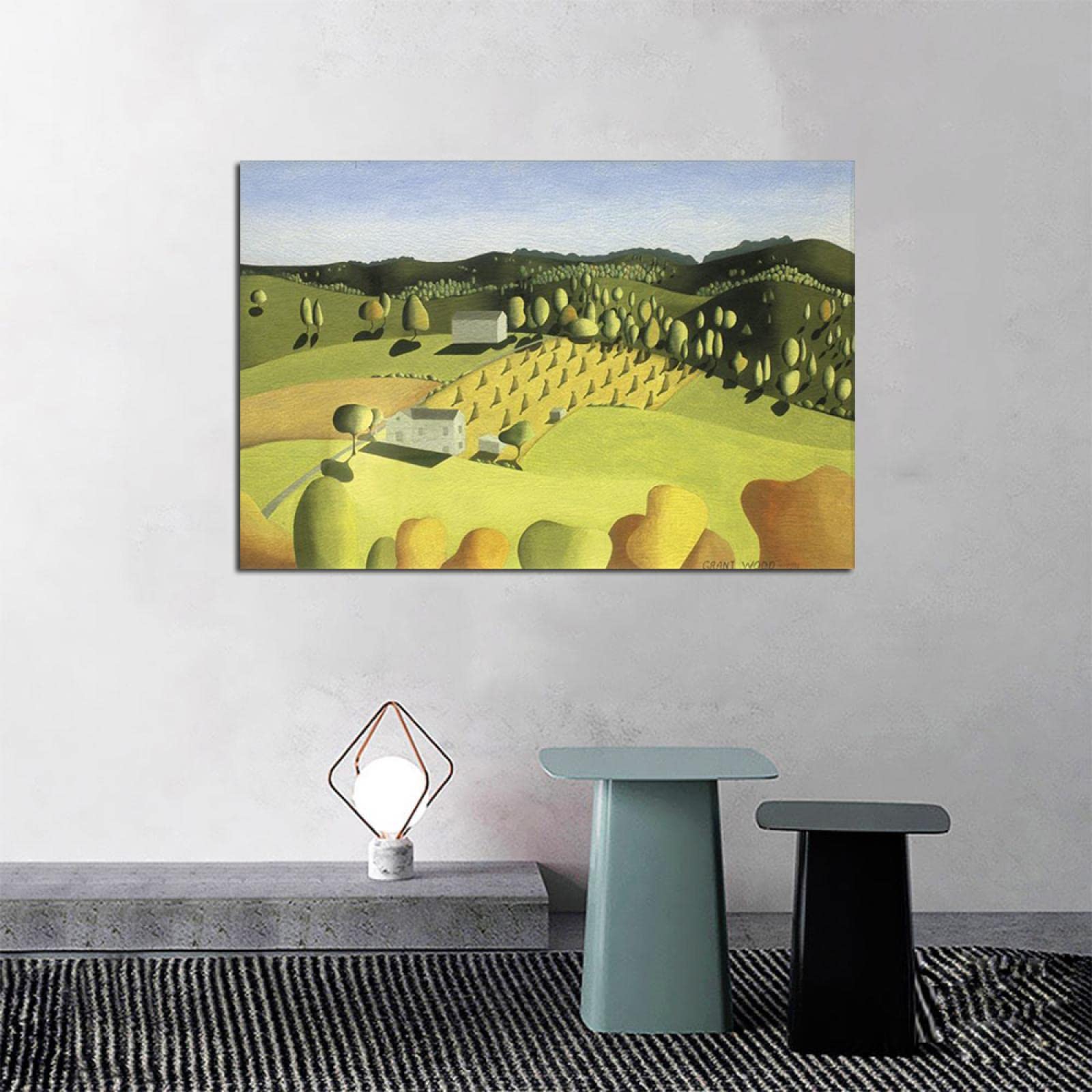 Grant Wood Regionalism Art