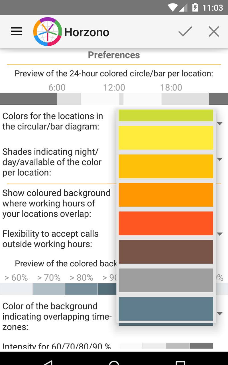 Horzono time zone manager and world clock - App on Amazon Appstore