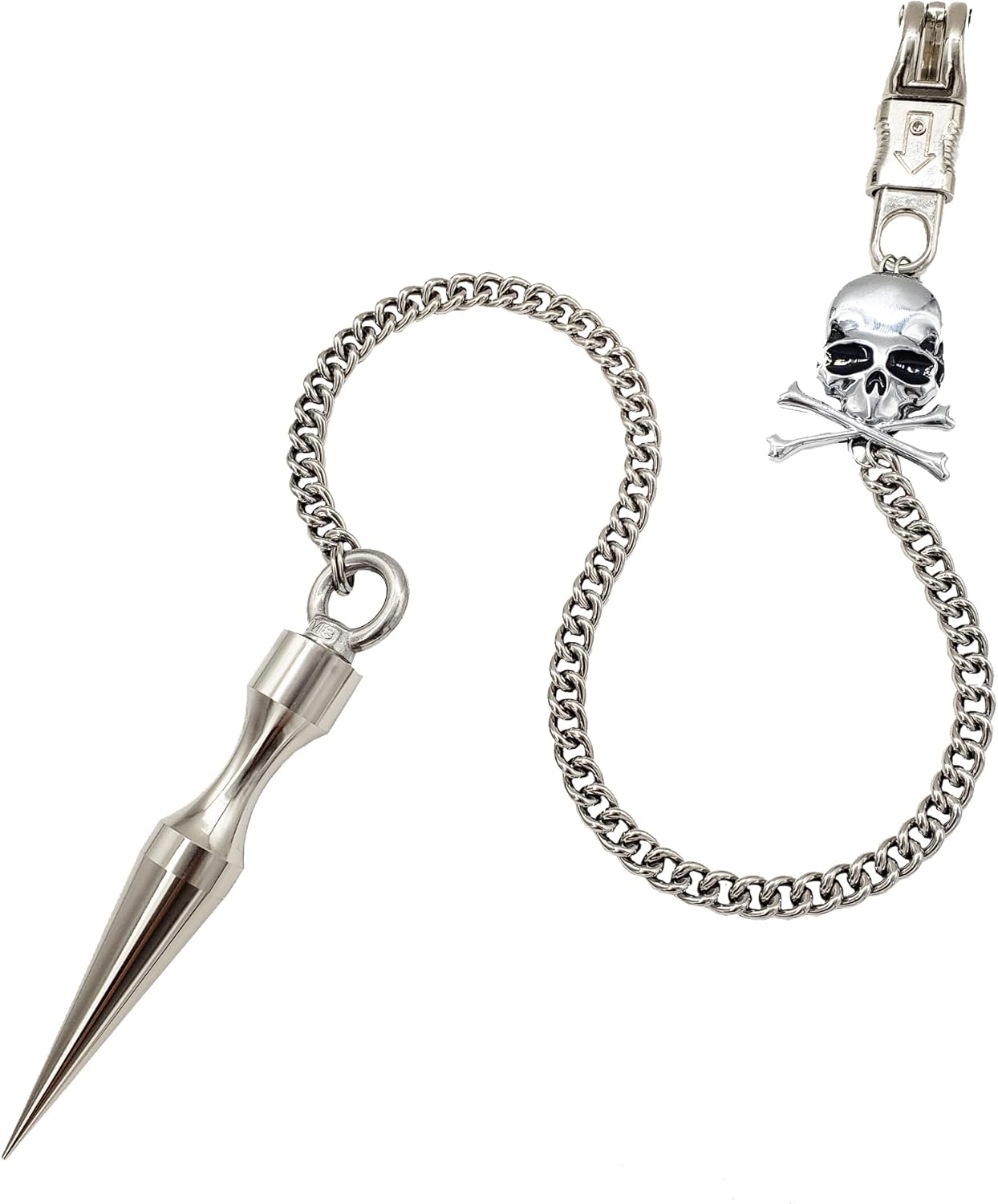 Amazon.com: Spike Biker Whip 42" Motorcycle Get Back Whip, Handlebar ...