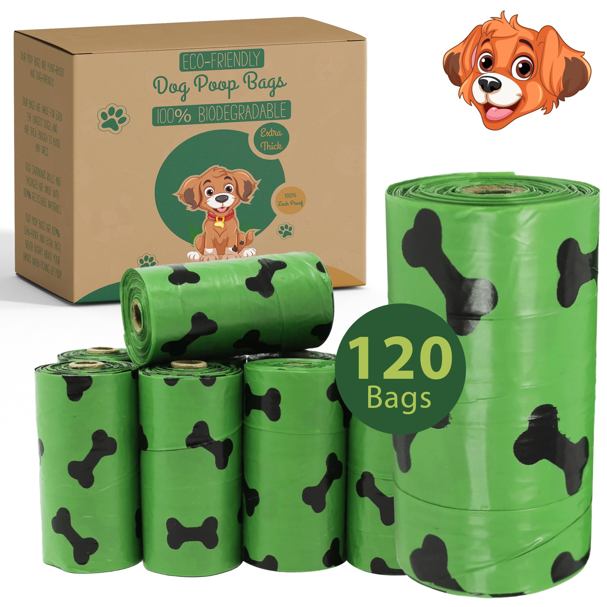 Amazon.com: Dog Poop Bags Rolls Dog Poop Bags - 150 Lavender Scented ...