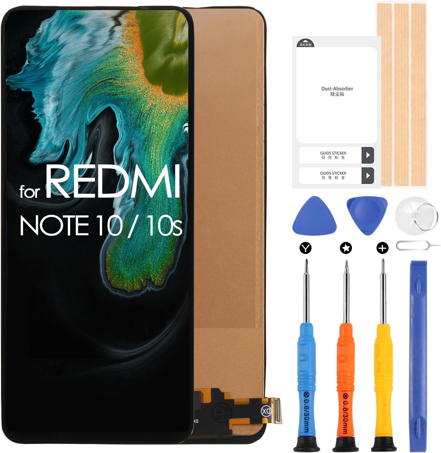 Amazon.com: LCD Screen Replacement for Xiaomi Redmi Note 10 4G ...