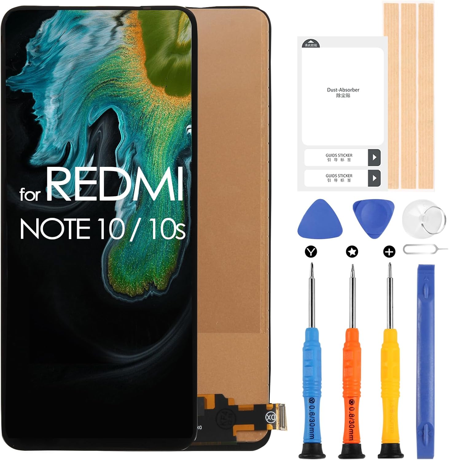 Amazon.com: LCD Screen Replacement for Xiaomi Redmi Note 10 4G ...