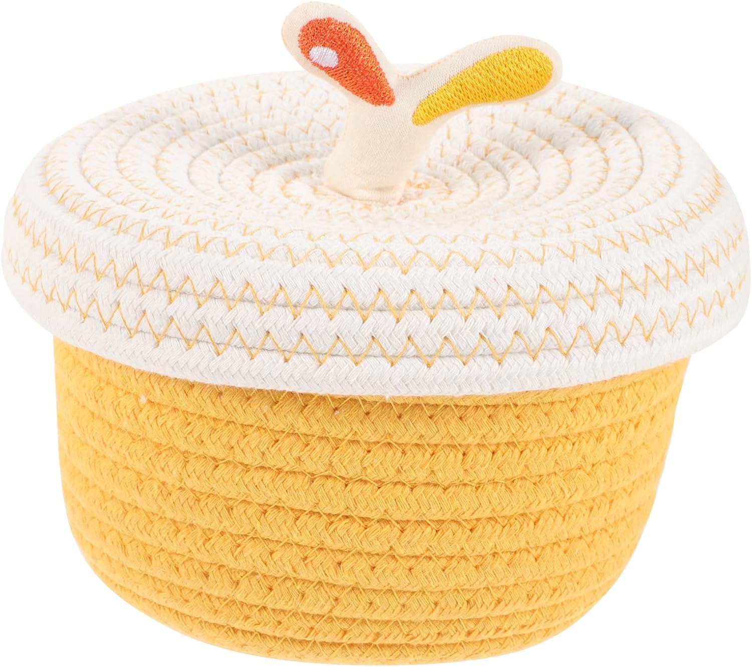 Amazon.com: Garneck Small Round Storage Basket - 6.5 Inch Ceative ...