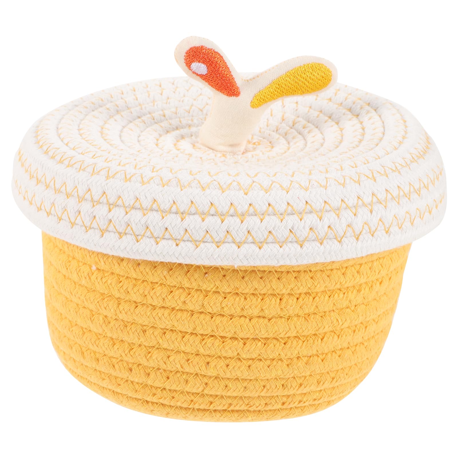 Amazon.com: Garneck Small Round Storage Basket - 6.5 Inch Ceative ...