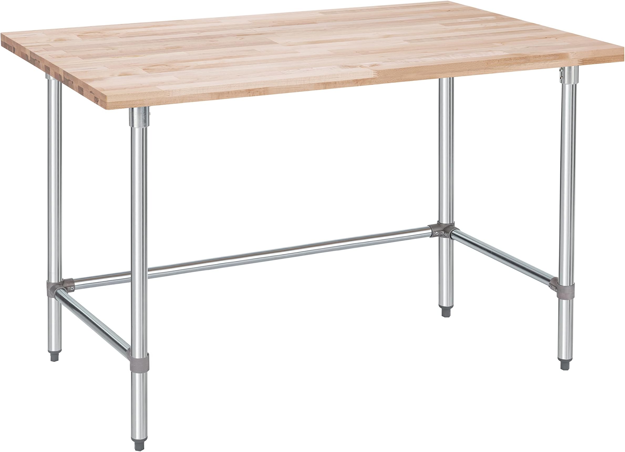 Amazon.com: US Maple Top Work Table - 30 x 60 x 35 Inch Commercial ...