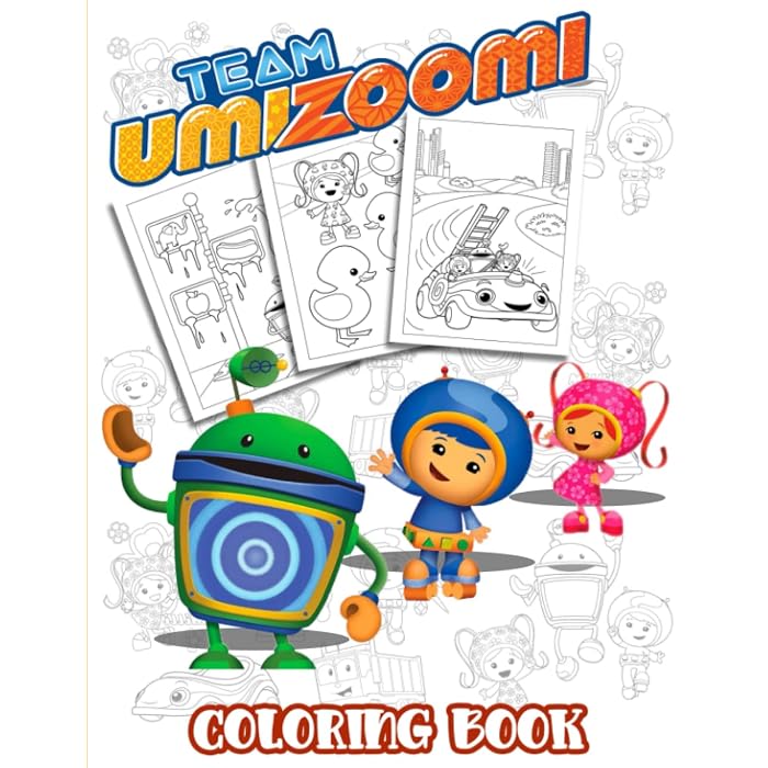 Buy Team Umízoomì Coloring Book: Team Umízoomì Exclusive Work ...