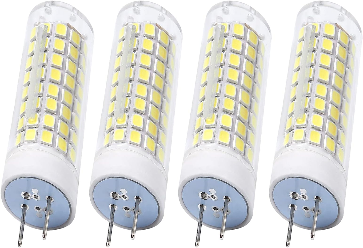 Lxcom Lighting G8 LED Bulb 10W Ceramic Corn Light Bulbs(4 Pack)-2835 ...