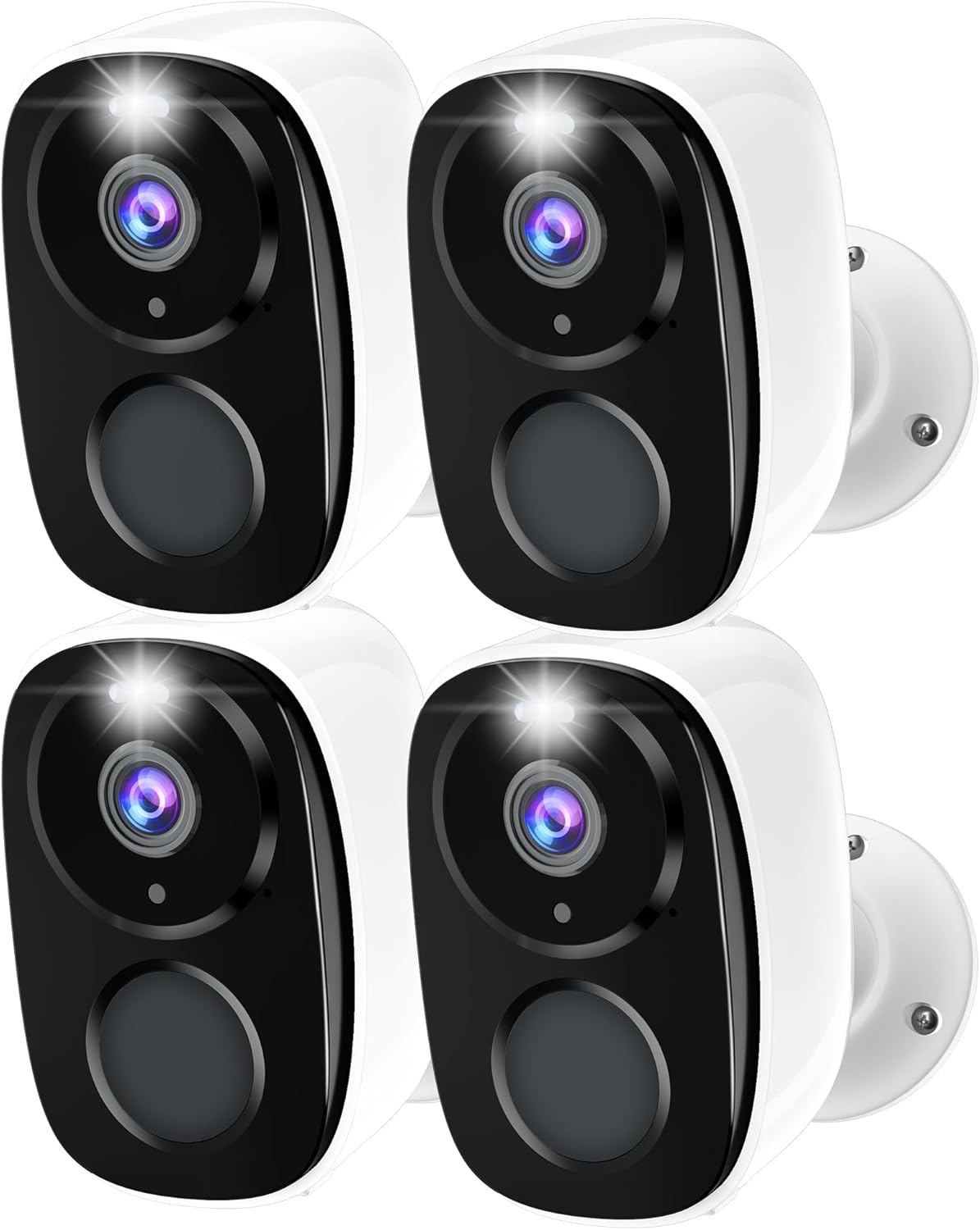 Amazon.com : Menggood Security Cameras Wireless Outdoor, 2K Battery ...
