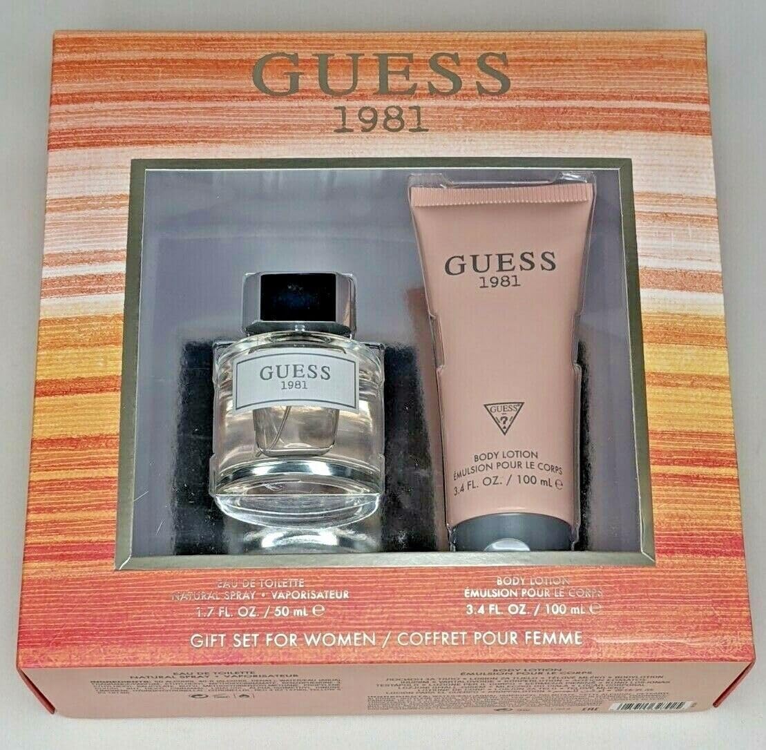 Amazon.com : GUESS Gold Women/Femme Eau de Parfum 3 Piece Gift Set ...
