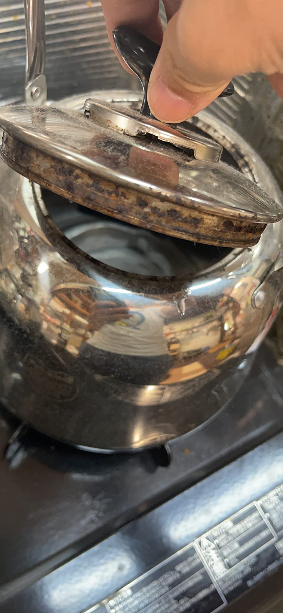 Amazon | Tinse やかん 笛吹き ケットル ステンレス 広口 ケトル 大容量 ガス火/IH熱源対応 絶縁ハンドル 均一加熱 4L 5L 6L 7L 8L | Tinse | やかん・ケトル