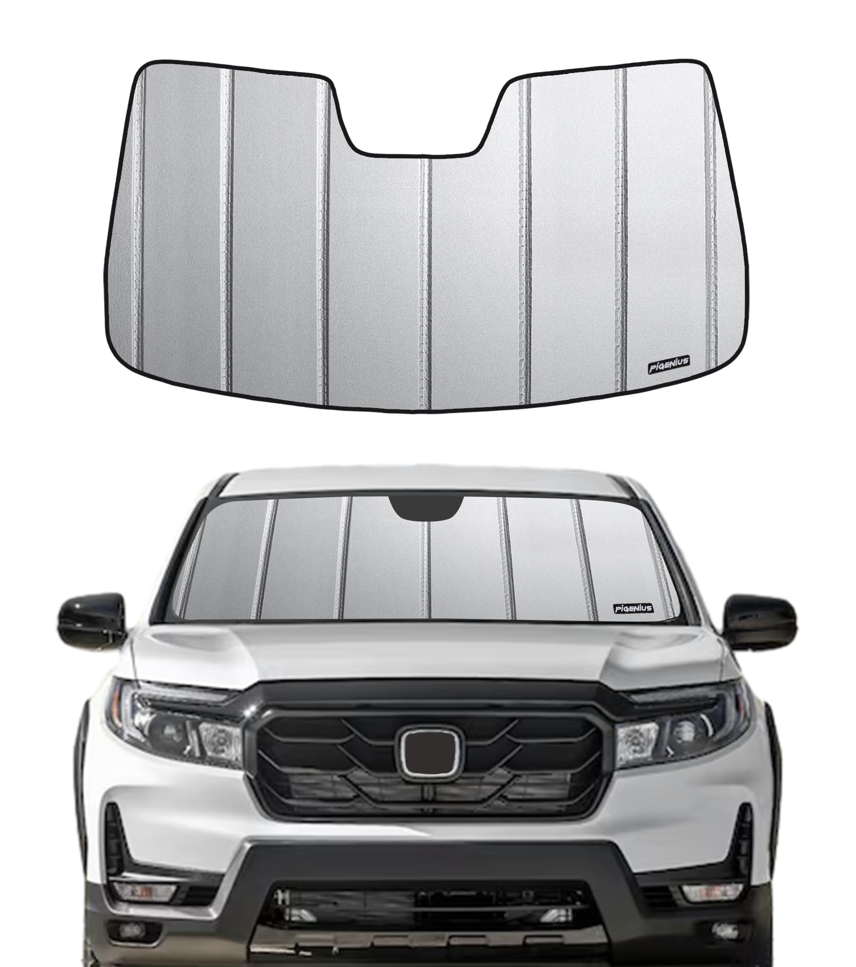 Amazon.com: Pigenius Windshield Sun Shade for Honda Passport 2019-2025 ...