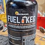 Amazon.com: Mr. Heater Fuel Keg. - 1 lb. / 16 oz. Empty Refillable Propane Tank – DOT Certified ...