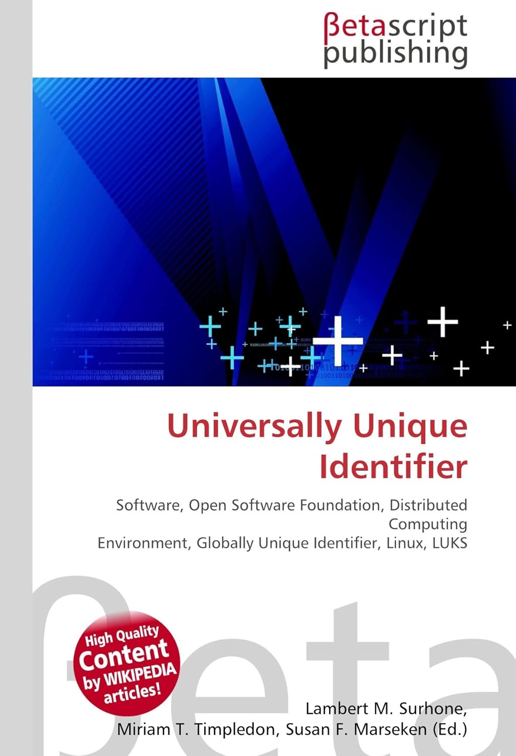 Universally Unique Identifier: Software, Open Software Foundation ...