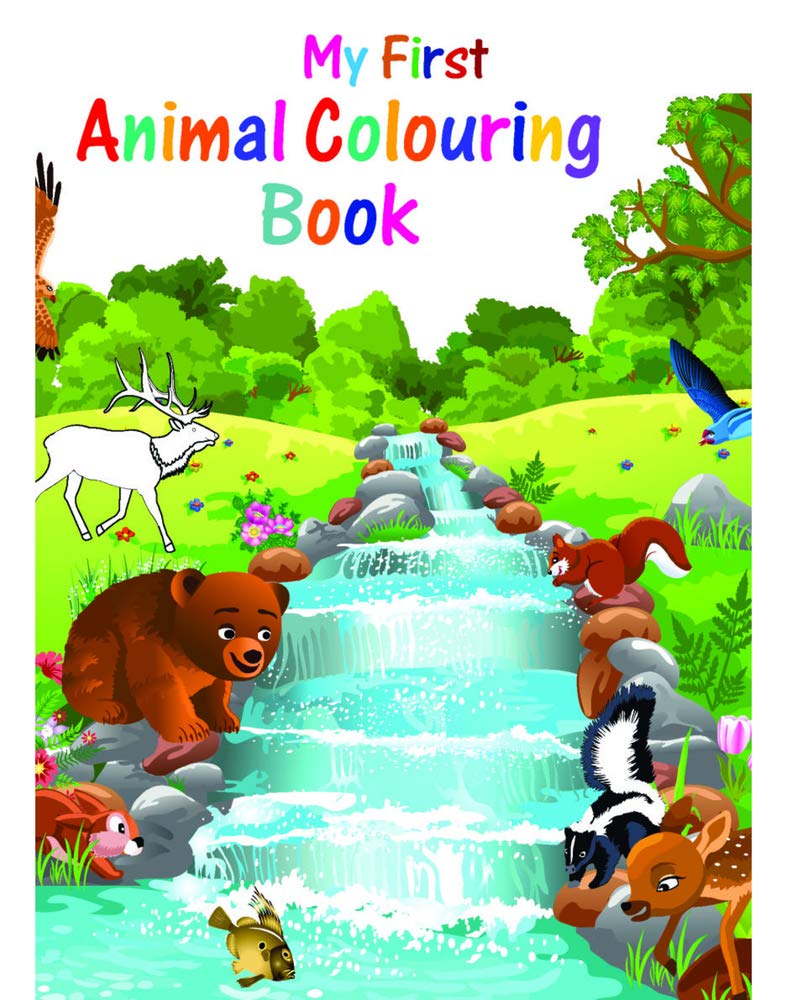 My First Animal Colouring Book: My First Books: Mehta, Gautam ...
