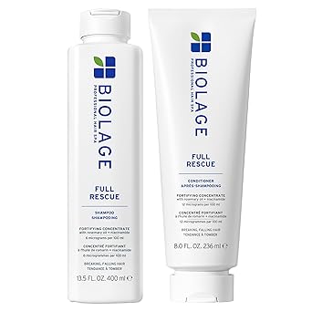 Amazon.com: Biolage Full Rescue Shampoo and Conditioner Set - For Thin ...