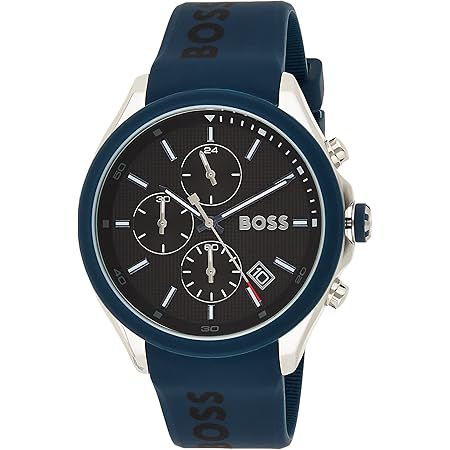 BOSS Watches Reloj Cronógrafo para Hombre de Cuarzo con Correa en Cuero ...