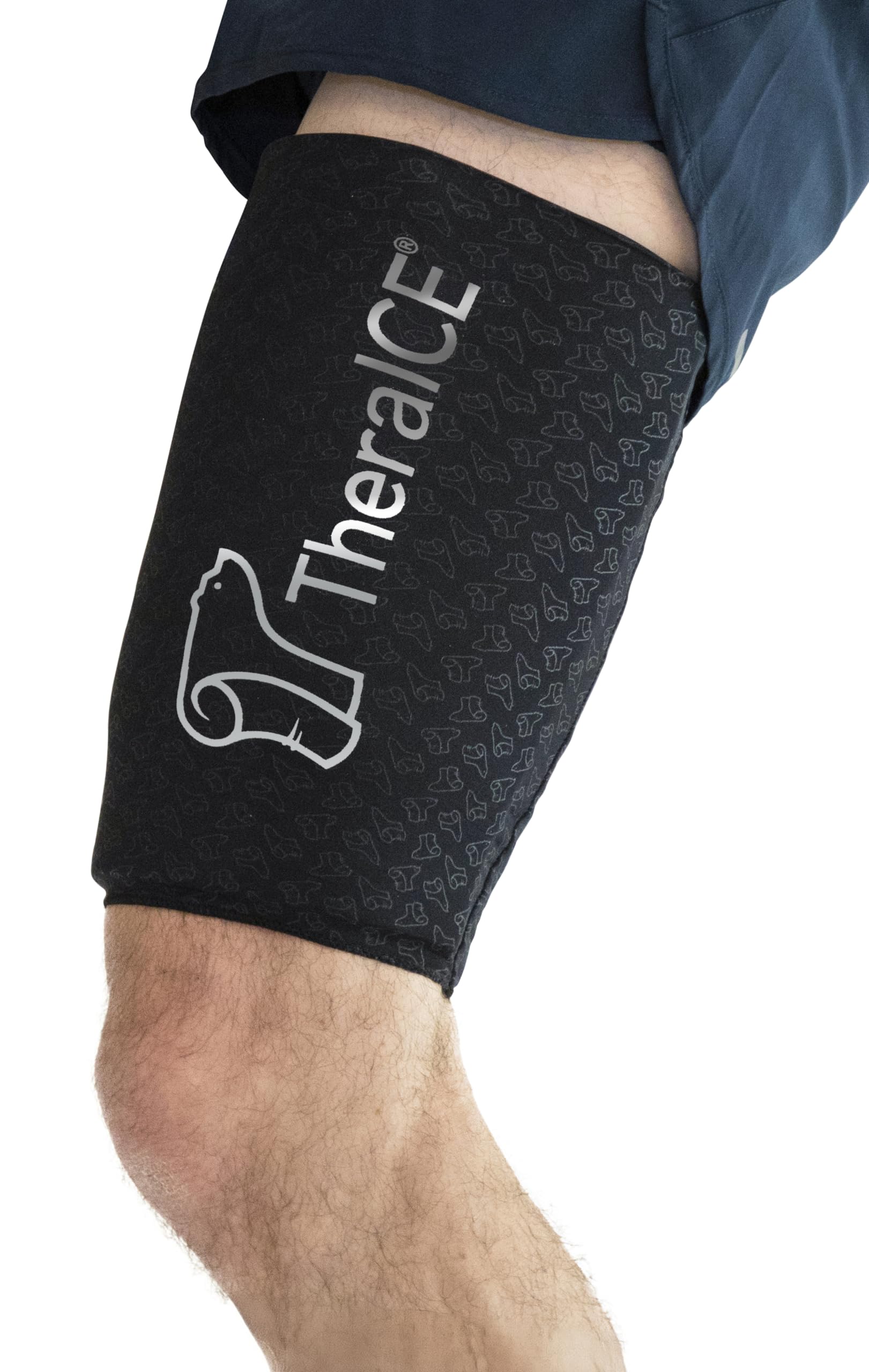Snapklik.com : TheraICE PRO Hamstring Compression Sleeve, Hot And Cold ...