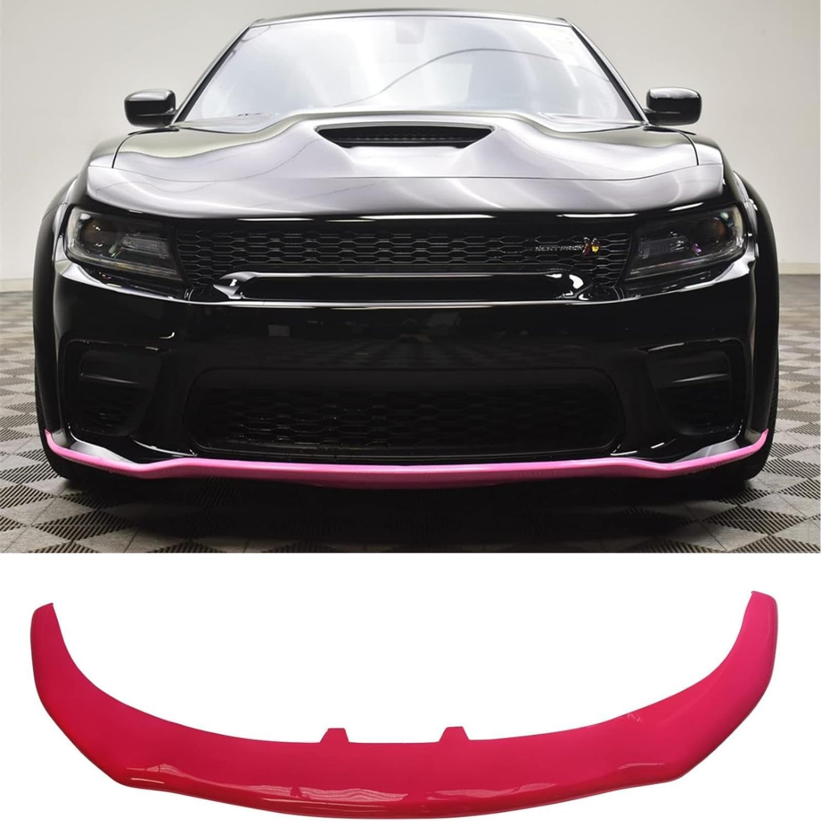 Amazon.com: NINTE Front Bumper Lip Fit for 2020-2023 Dodge Charger ...