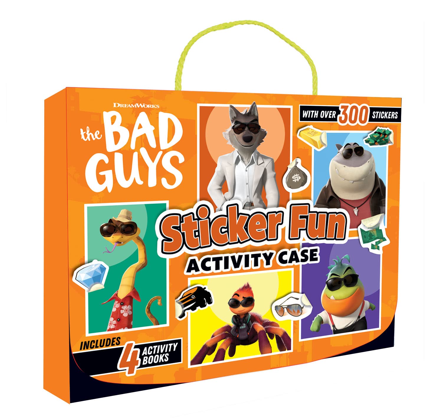 the Bad Guys: Sticker Fun Activity Case (DreamWorks): 9781761203350 ...