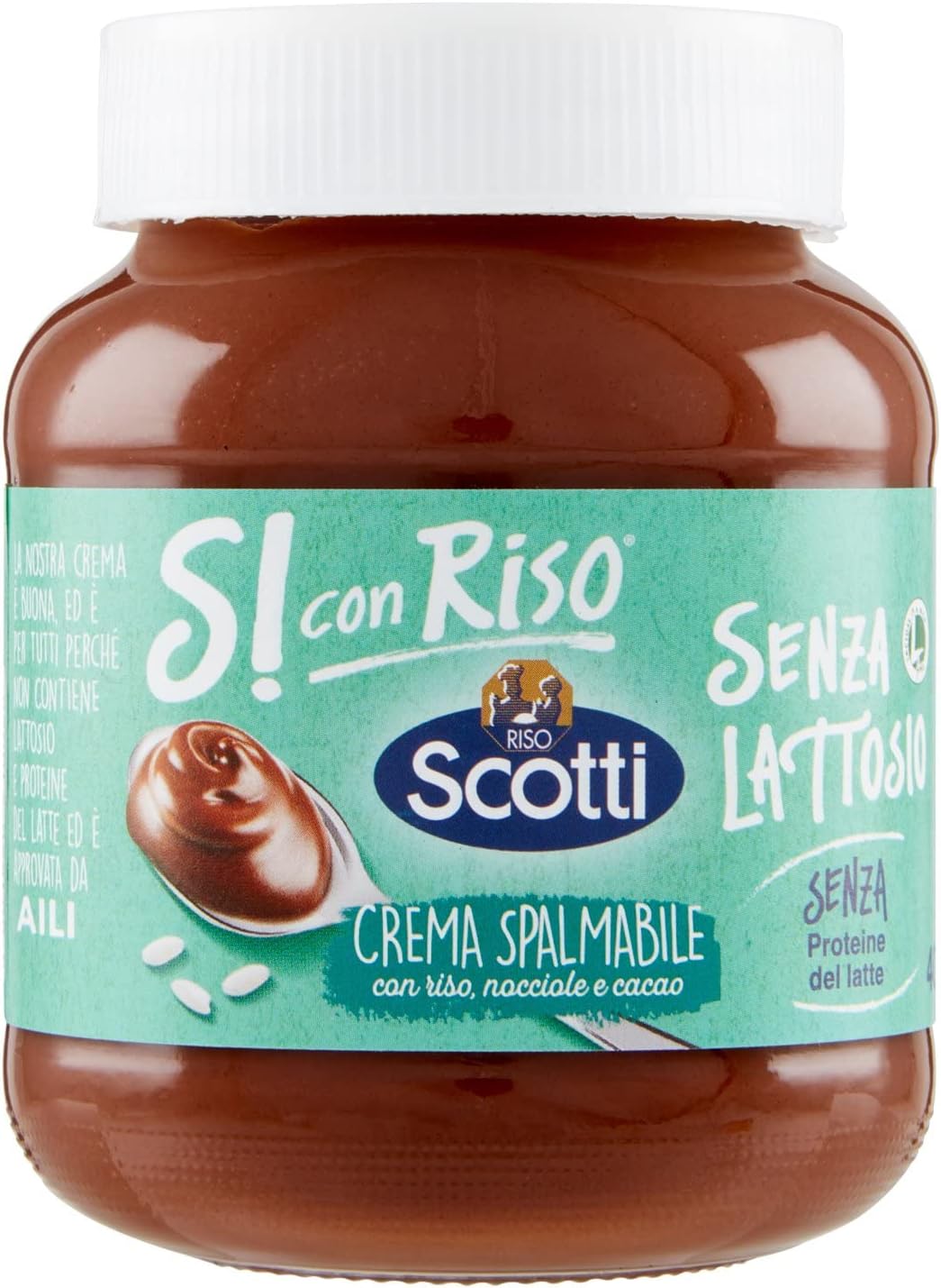 Riso Scotti, If with Rice, Stuffable Cream with Rice, Hazelnut and ...