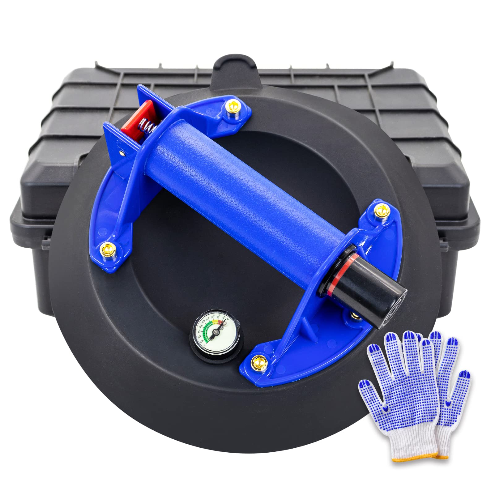 SDRTOP 9 Inch Heavy Duty Glass Suction Cup Lifter Vacuum Sucker Tile ...