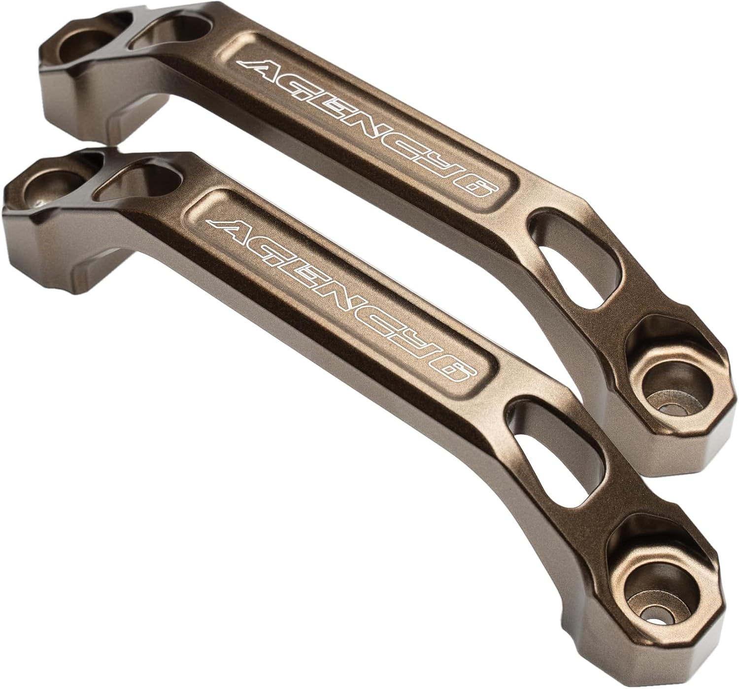 Amazon.com: Agency 6 - Billet Grab Handle (Pair) - Universal Fitment ...