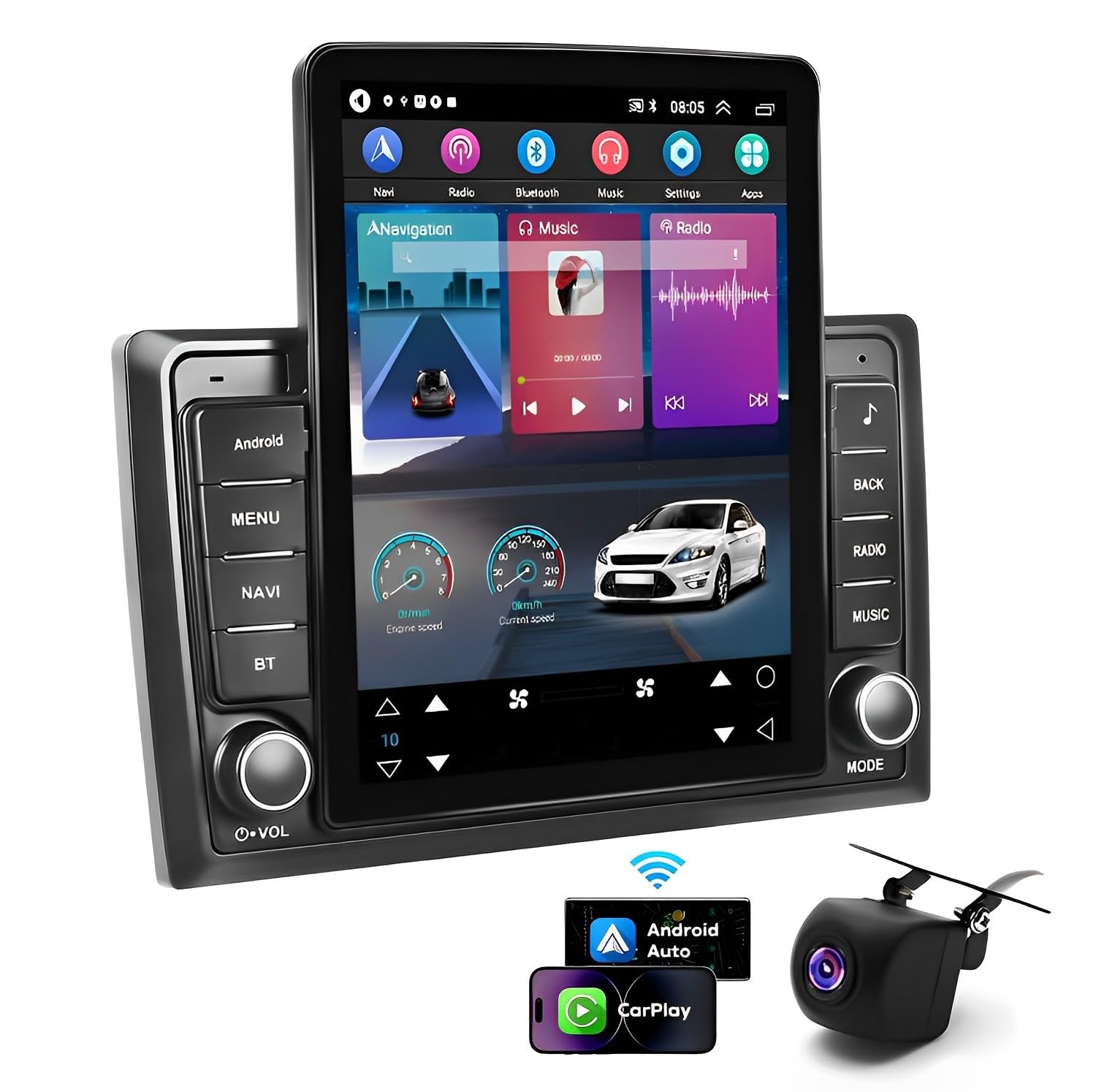 Amazon.com: 9.7 inch Car Stereo Radio for Nissan Frontier Xterra 2009 ...