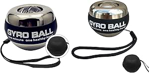 Amazon.com: EXBEPE All-Metal Torque Ball and Metal Light-up Gyro Ball ...