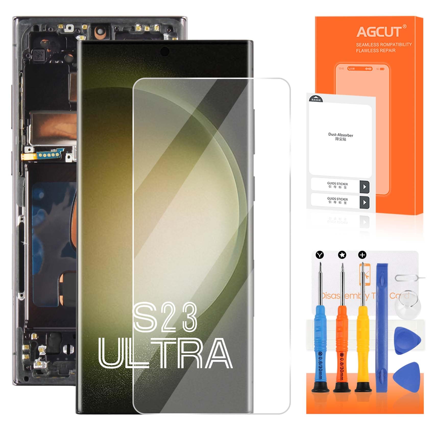 Oled For Samsung Galaxy S23 Ultra Screen Replacement For Samsung ...