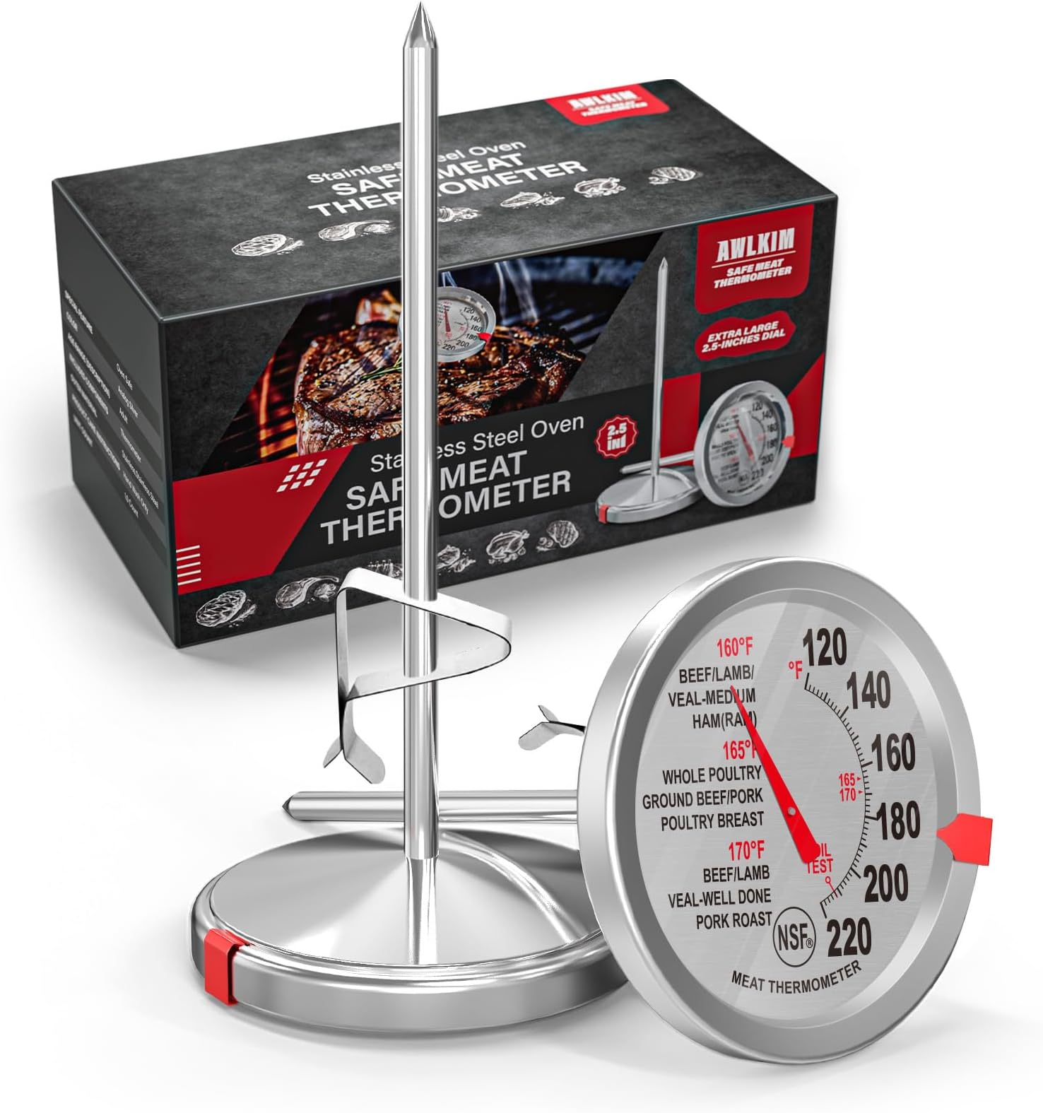 Amazon.com: Good Cook Touch Instant Read Thermometer: High Quality ...