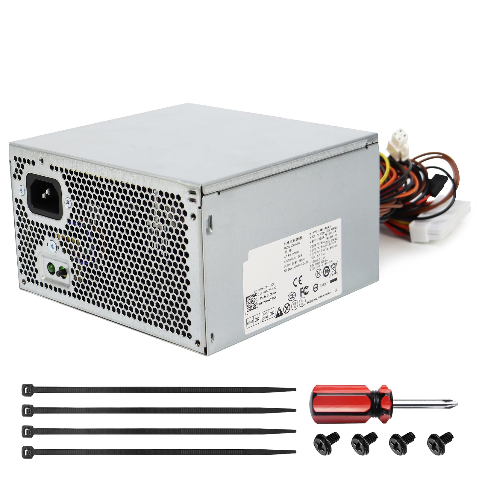 Amazon.com: LXun Upgraded HU460AM-01 460W Power Supply Compatible with ...