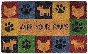 Amazon.com: Wipe Your Paws Non Slip Rubber Backed Entryway Rugs for ...