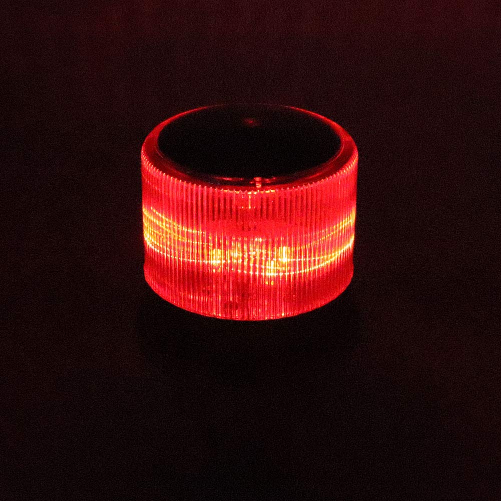 Snapklik.com : Solar Strobe Warning Beacon Light Outdoor LED 200 Meters ...
