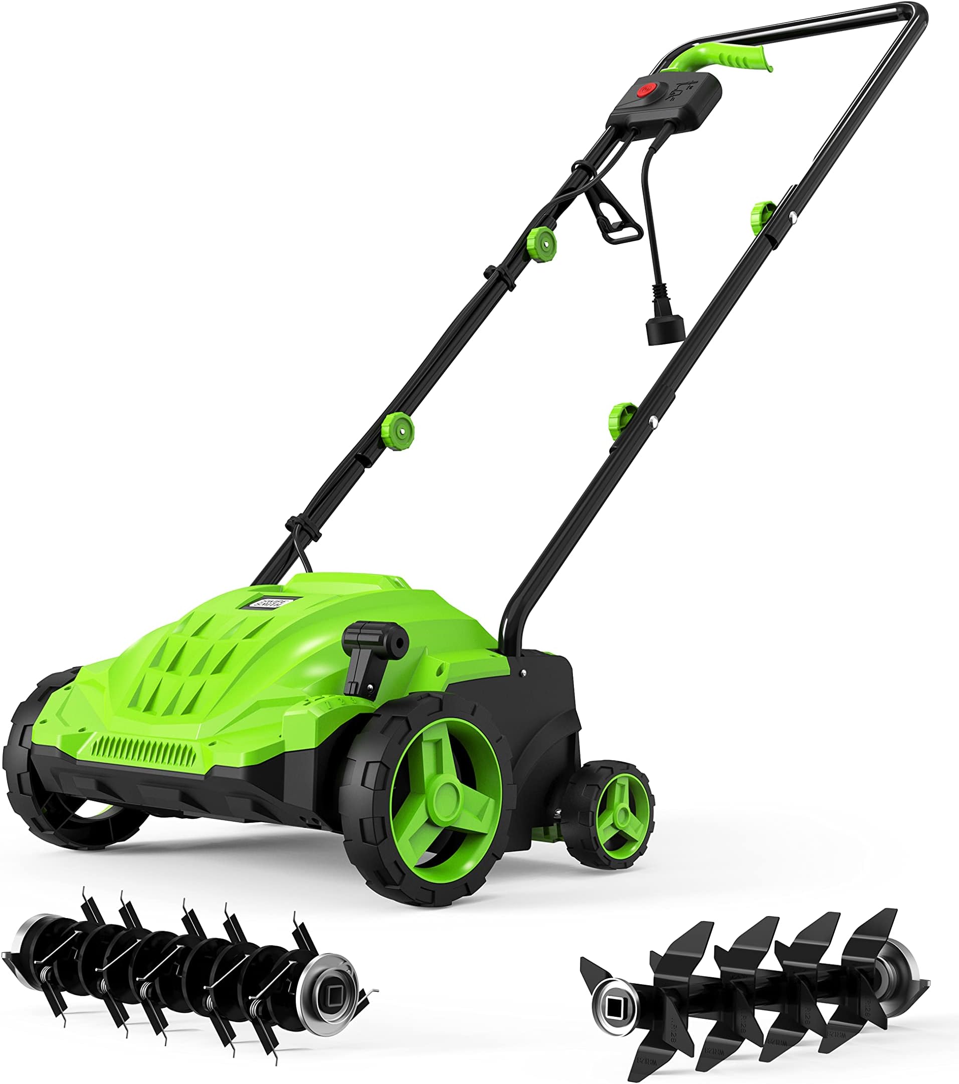 Amazon.com : SWIPESMITH 13-Inch 12 Amp Electric Dethatcher Scarifier ...