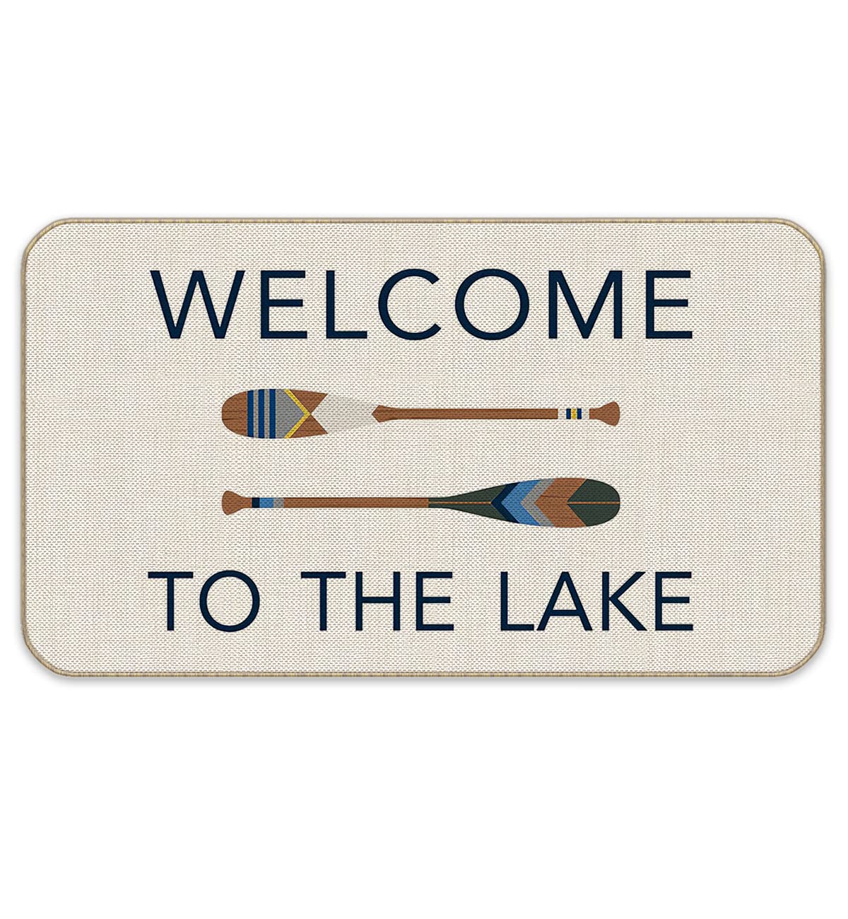 Snapklik.com : Welcome To The Lake Door Mat, Lake House Decor For Home ...
