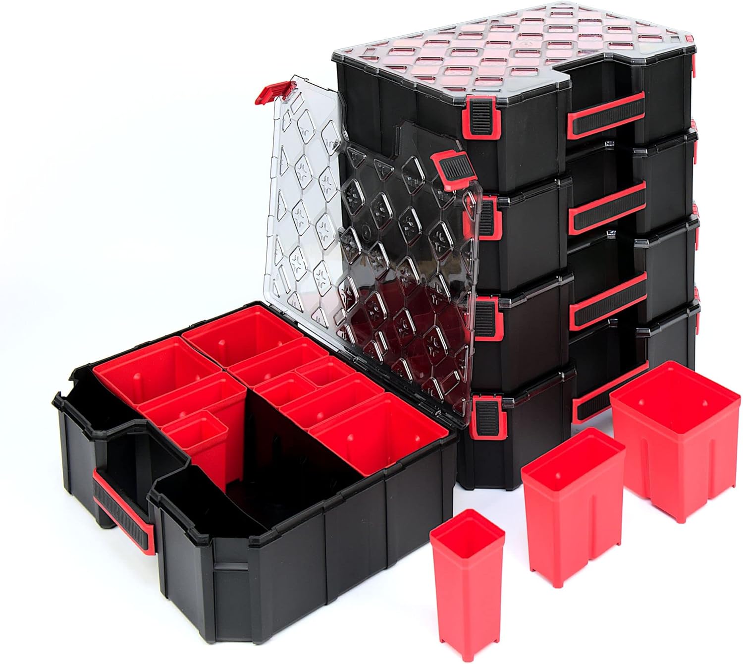 Set of 5 Tager Sorting Box with Functional Containers Assortment Box ...