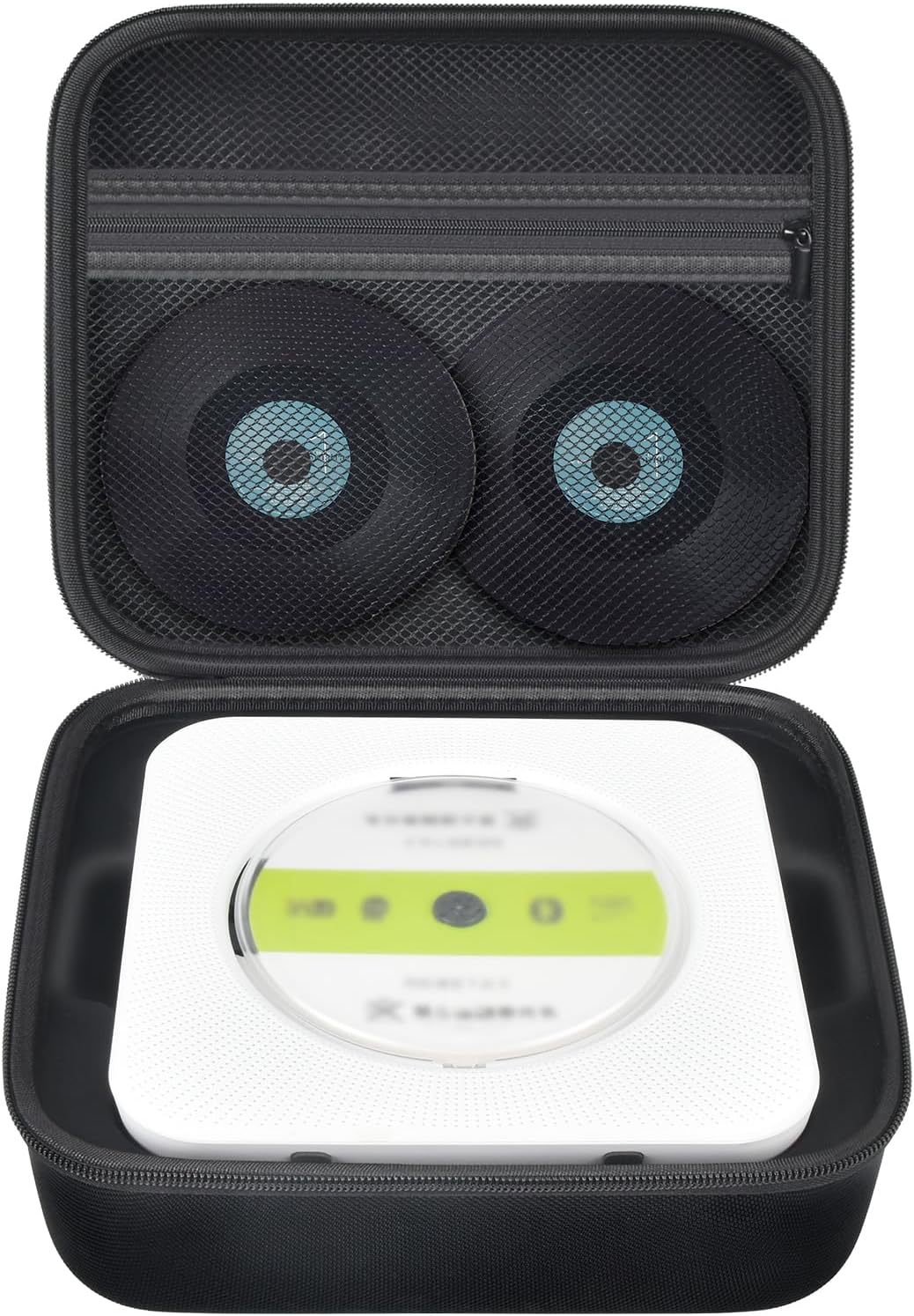 Amazon.com: Boobowl CD Player Portable Case, Hard Carrying Storage ...