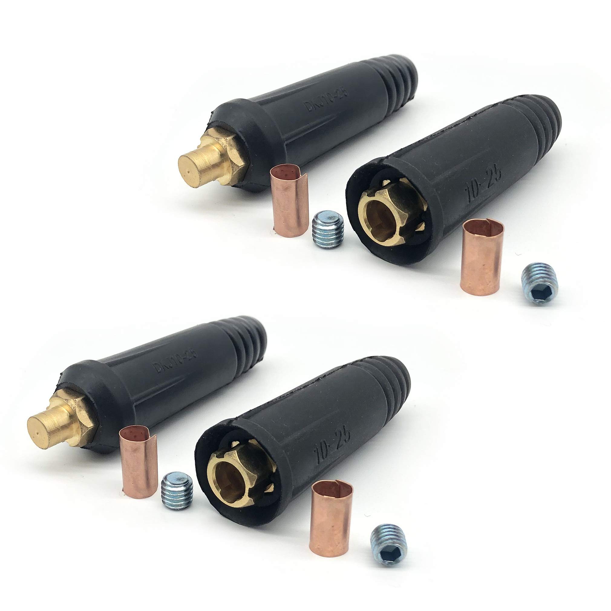 Snapklik.com : RX WELD Welding Cable Quick Connector Pair DINSE-Style