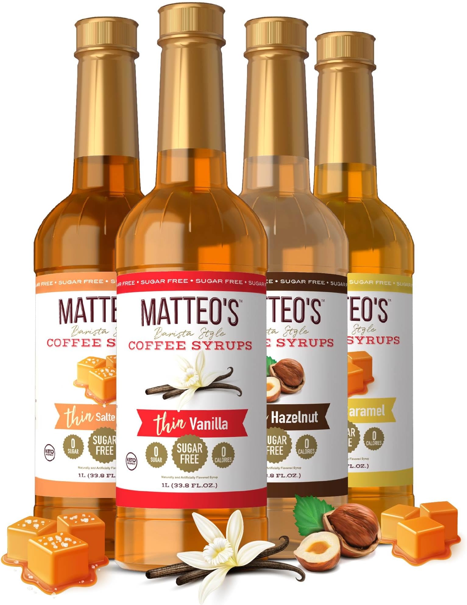 Amazon.com: Jordan's Skinny Syrups Sugar Free Simple Syrup - 0 Calories ...