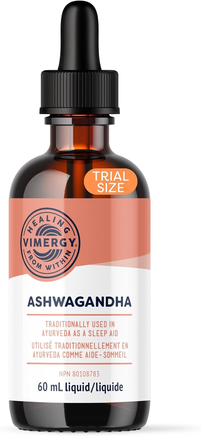 Vimergy Ashwagandha Liquid Extract, Trial Size - 30 Servings ...