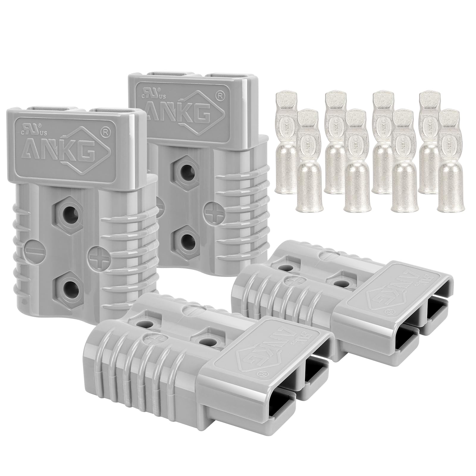 Amazon.com: ANKG 4PCS 2-4 Gauge 175Amp Battery Quick Disconnect,12v-36v ...