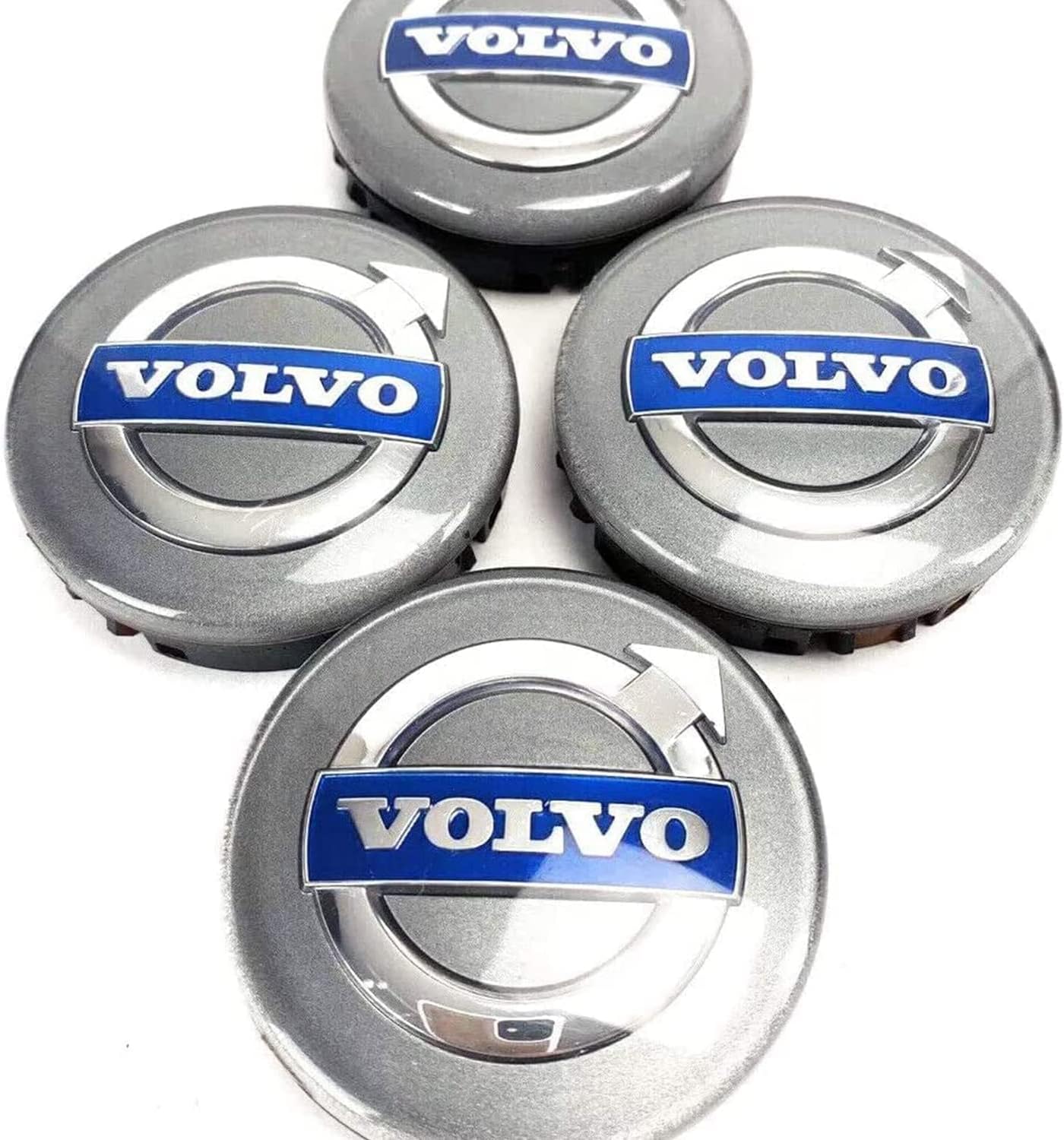 Amazon.com: 4pcs Wheel Center Caps Sticker for Volvo S90 S60 XC60 XC40 ...