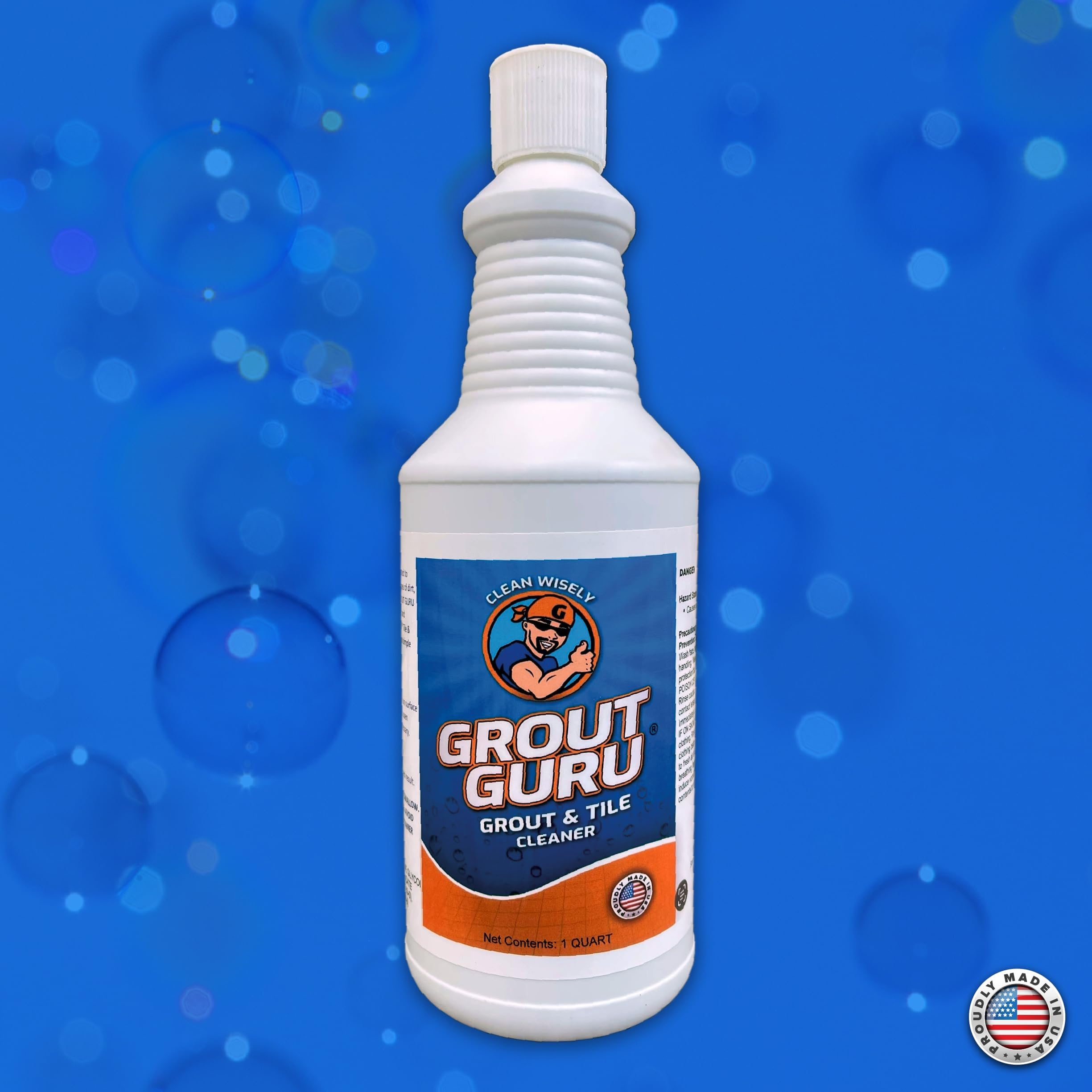 Amazon.com: Grout Guru Gel Tile and Grout Cleaner,Professional Acid ...