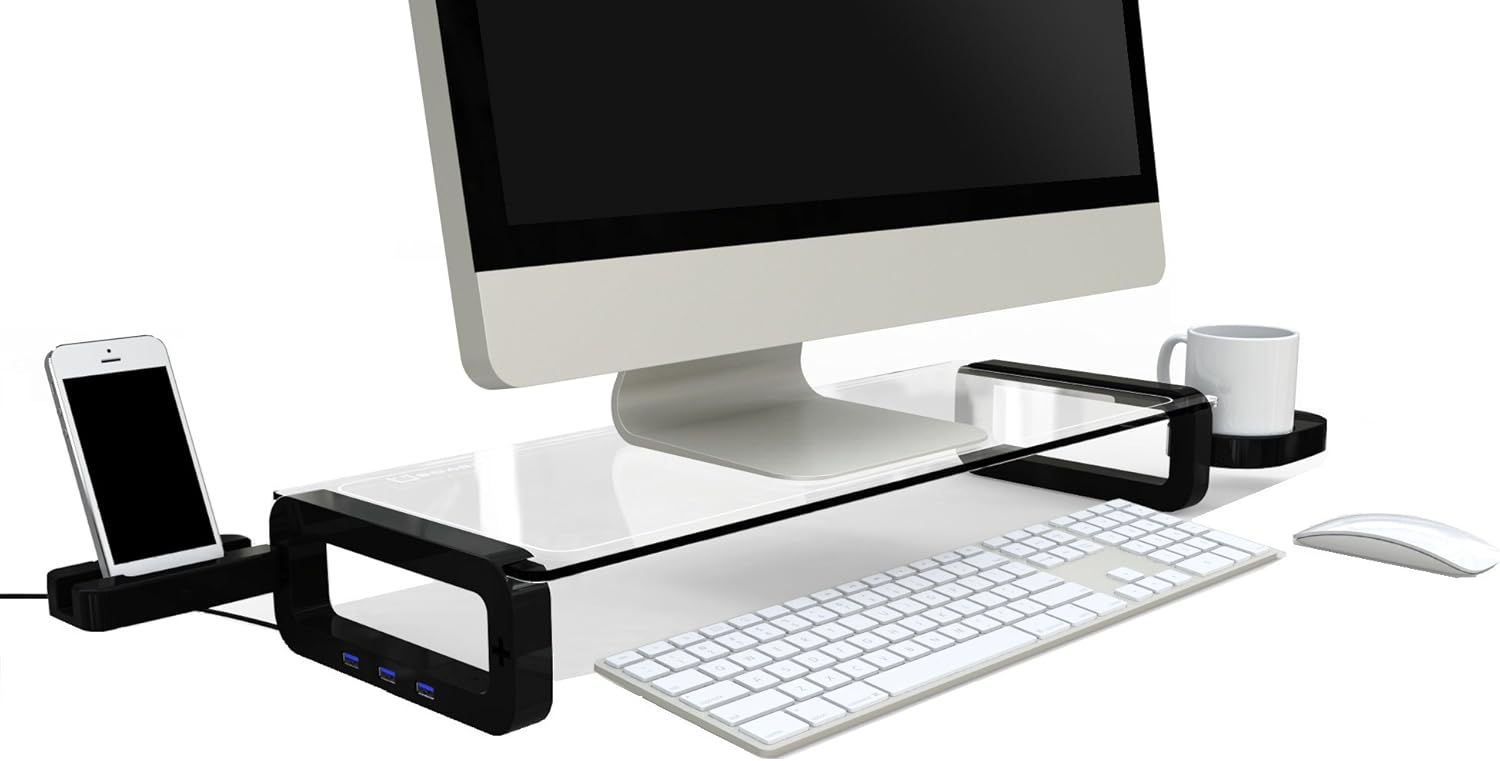 Amazon.com: iTrend Smart Monitor Stand - Black : Electronics