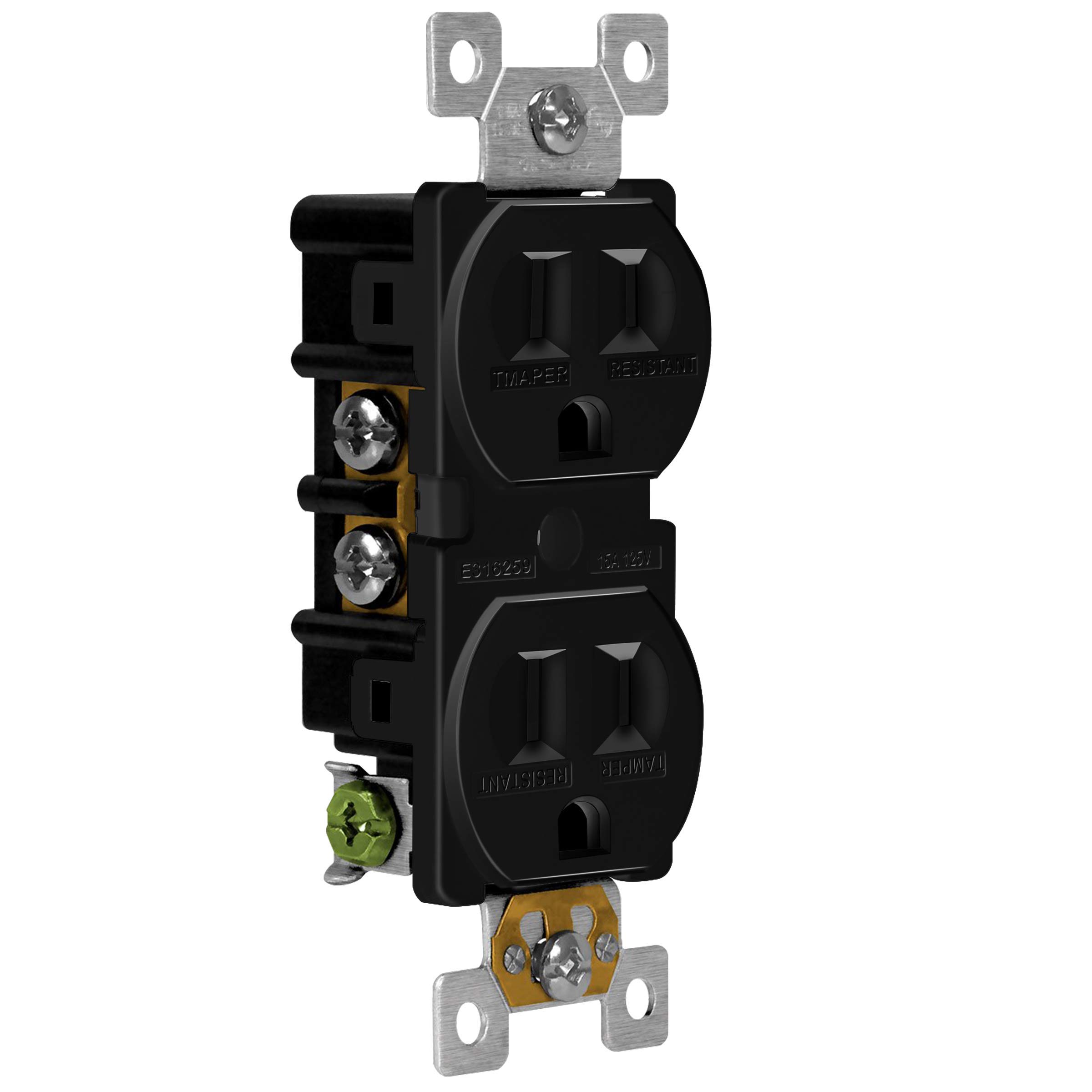 Snapklik.com : ENERLITES Tamper-Resistant Child Safe Duplex Receptacle ...