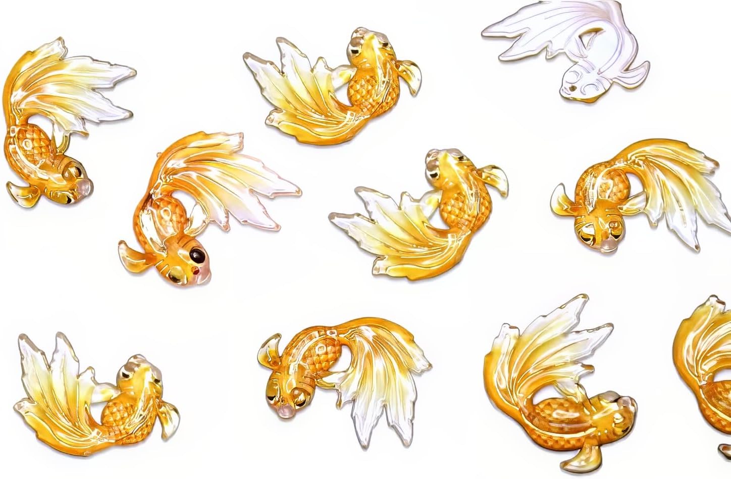 Amazon.com: picocosmxiruo Micro Goldfish 10 or 20 Pk Orange or Rainbow ...