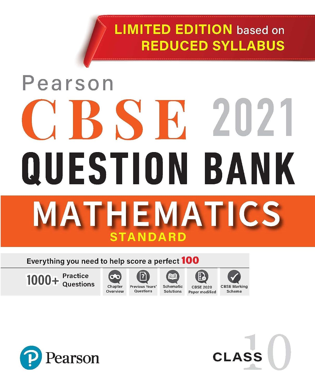 Pearson CBSE Revised Syllabus|Mathematics Question Bank for Class 10 ...