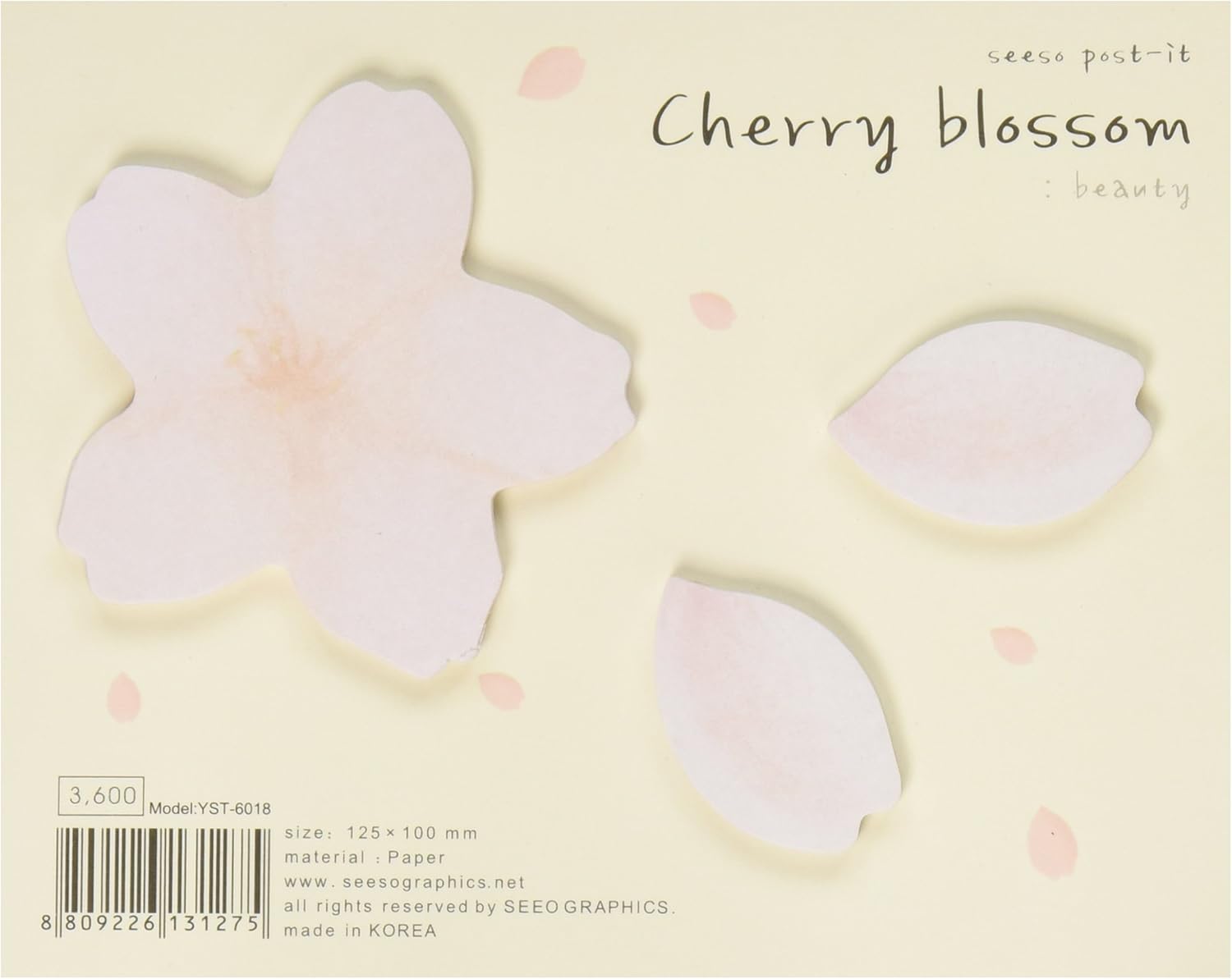Amazon.com: Wrapables Cherry Blossom Sticky Notes : Office Products