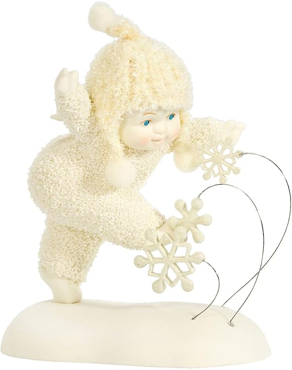 Amazon.com: Department 56 Snowbabies Classics Fresh Fallen Snow ...